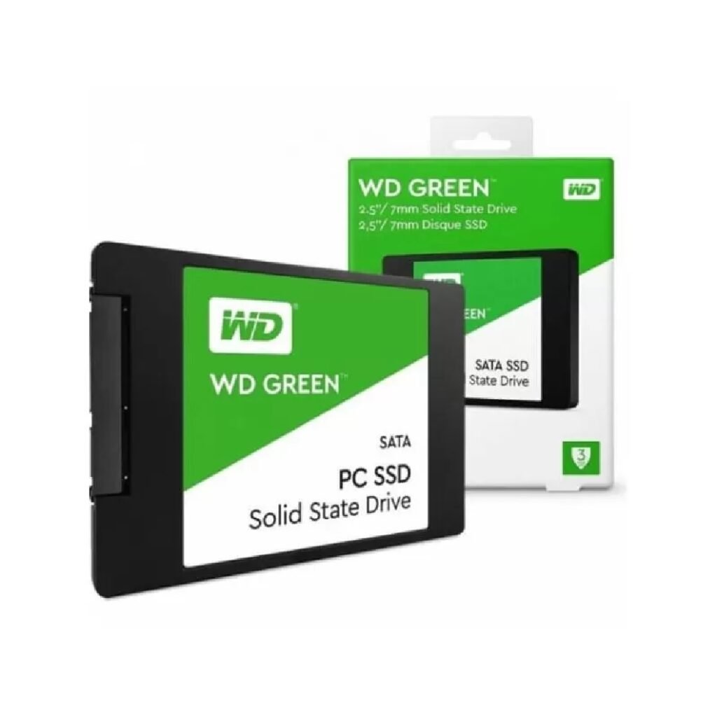 SSD Western Digital 240 GB Sata3 Green 2,5" 7mm - Compulab Technology