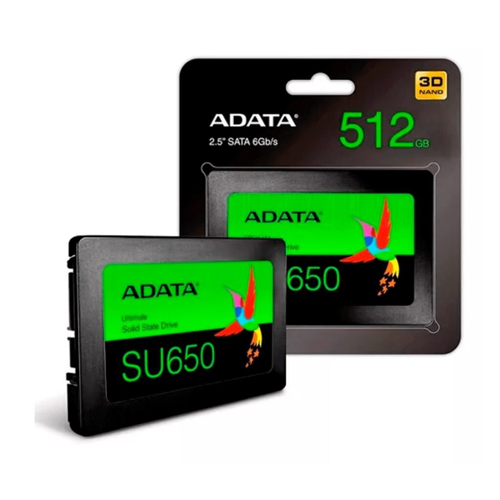 SSD ADATA SU650 512GB 2.5" SATA 6GB/S - Compulab Technology