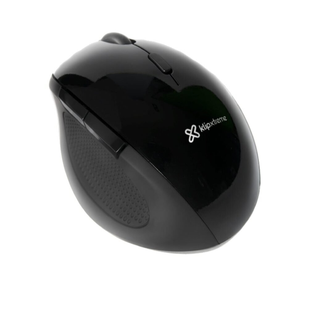 MOUSE KLIP XTREME KMW-500BK WIRELESS 2.4GHZ ERGONOMICO BLACK - Compulab ...