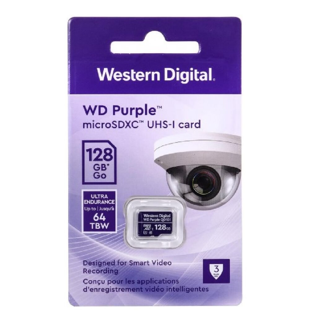 MICRO SD WD PURPLE 128GB SURVEILLANCE - Compulab Technology
