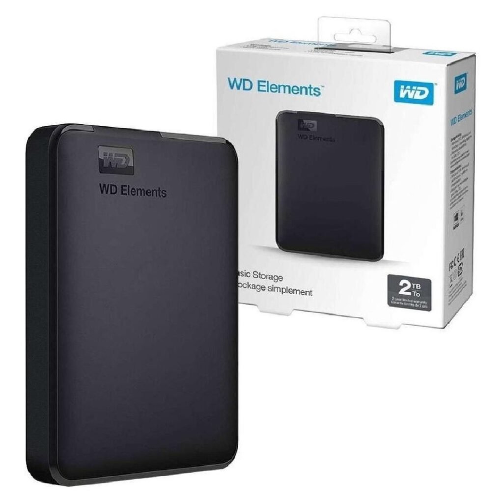 WD ELEMENTS 2TB EXT USB 3.0 BLACK - Compulab Technology