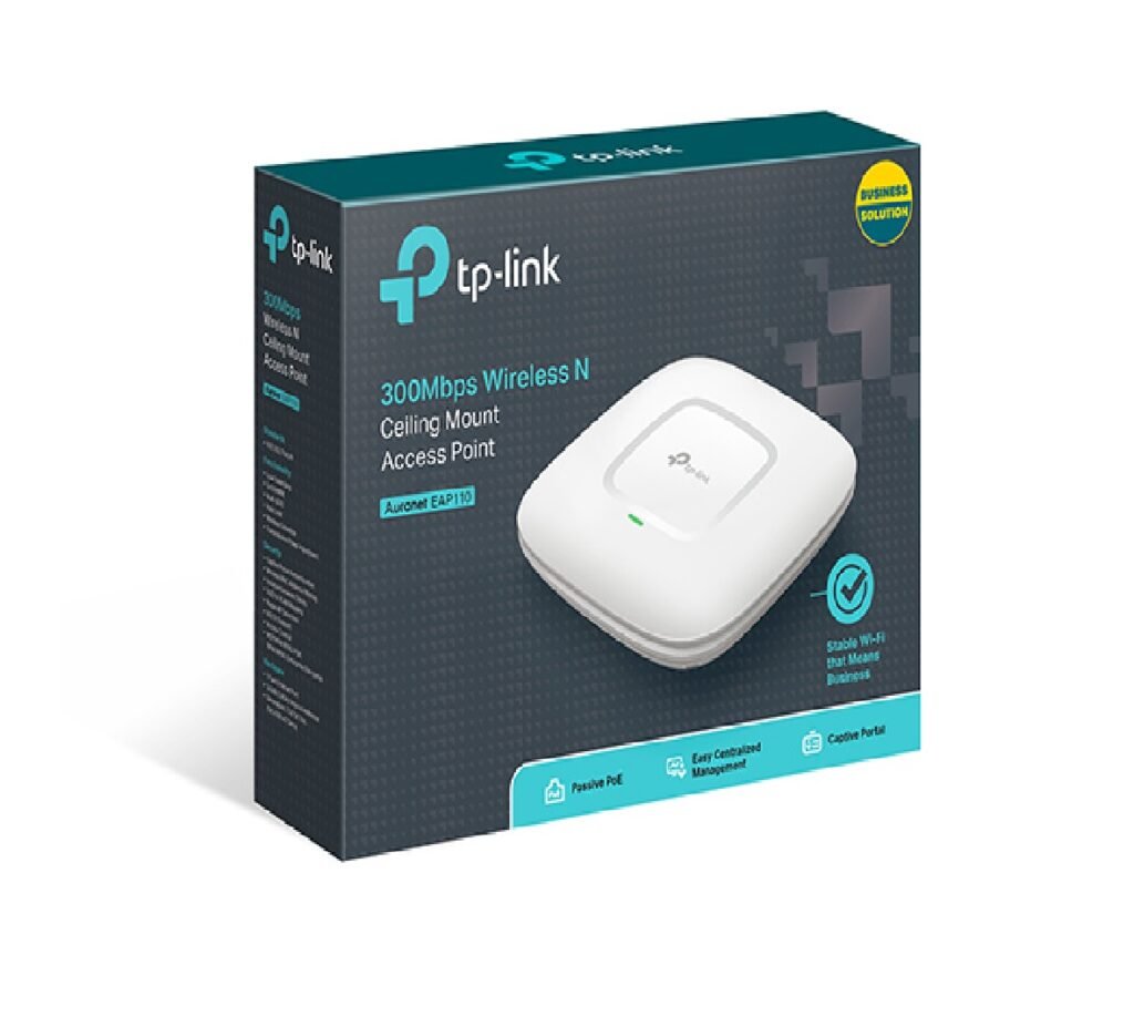 ACCESS POINT TP-LINK EAP110 OMADA 300MBPS TECHO WIRELESS - Compulab ...