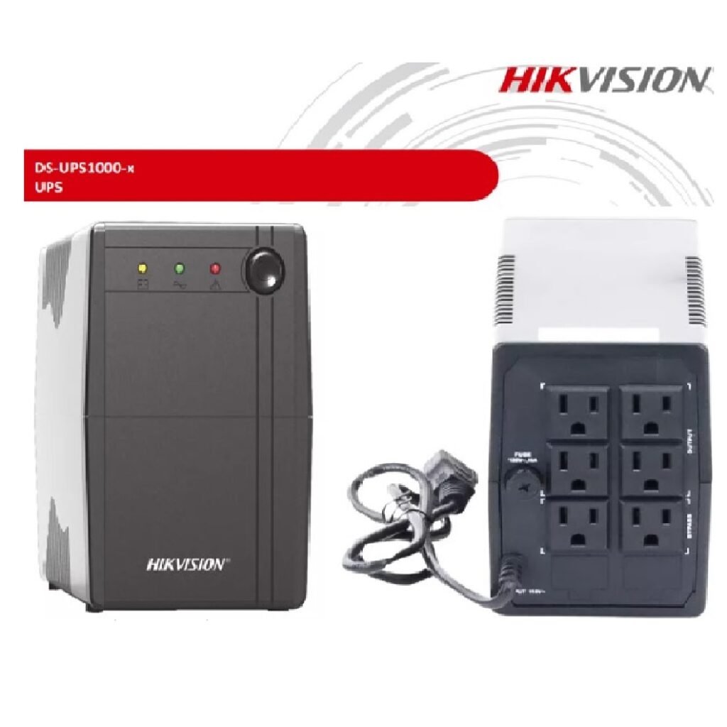 UPS HIKVISION DS-UPS1000-X 1000VA 600W/ 6 TOMAS /120V/BAT 12V-9AH ... UPS HIKVISION DS-UPS1000-X 1000VA 600W/ 6 TOMAS /120V/BAT 12V-9AH ...