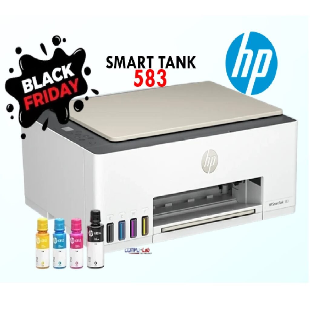 IMPRESORA HP 583 MULTIFUNCION SISTEMA DE TINTA/ USB/ WIFI - Compulab ...